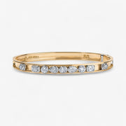 Fancy Bezel Diamond Slider Bangle™