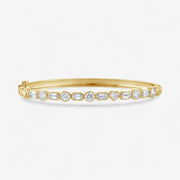Fancy Bezel Bangle