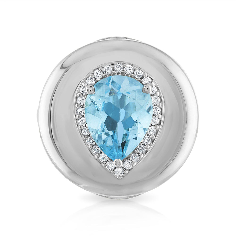 Candy Button Pear Ring