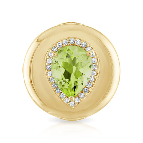 Candy Button Pear Ring