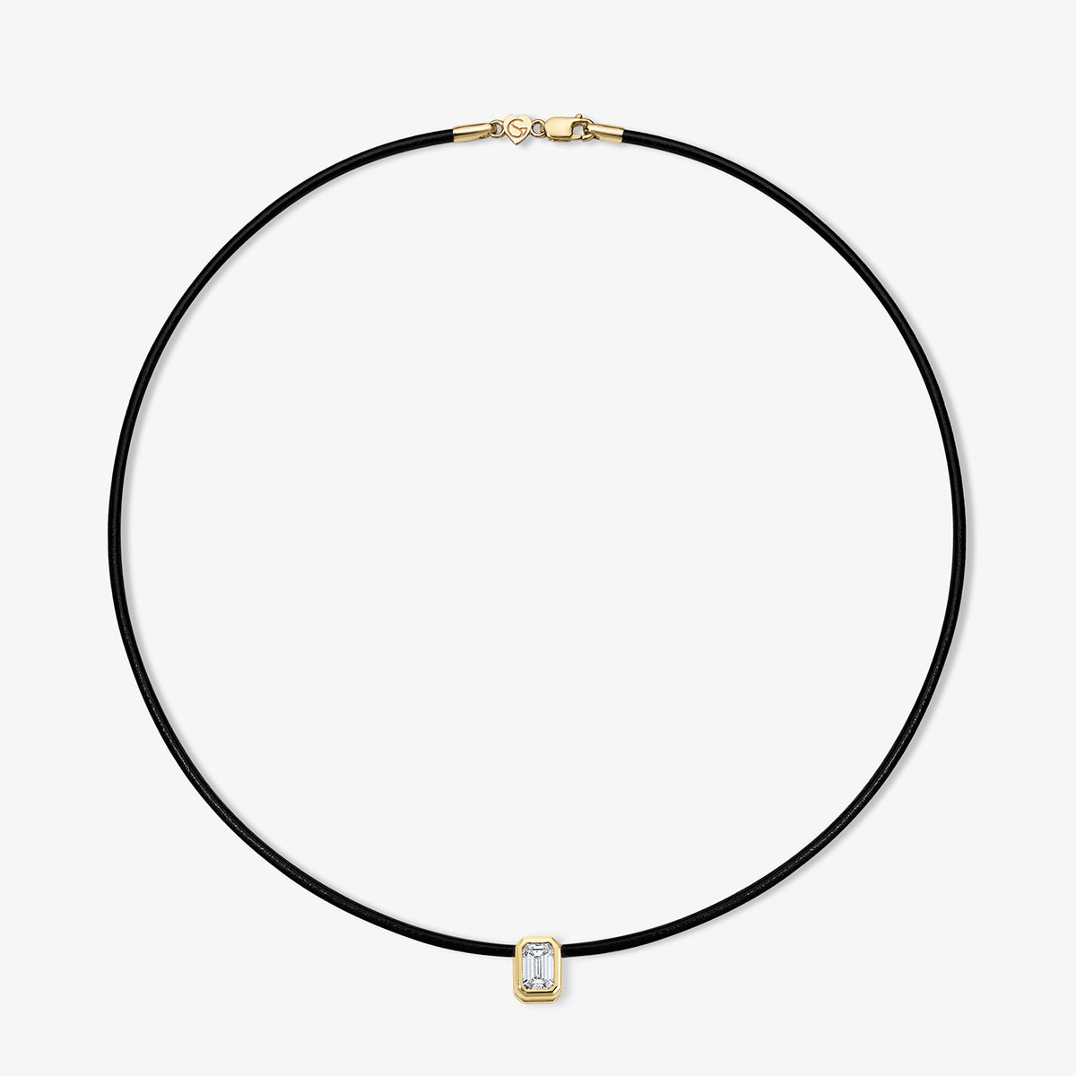 Emerald Cut Diamond Necklace | Stephanie Gottlieb | Stephanie Gottlieb