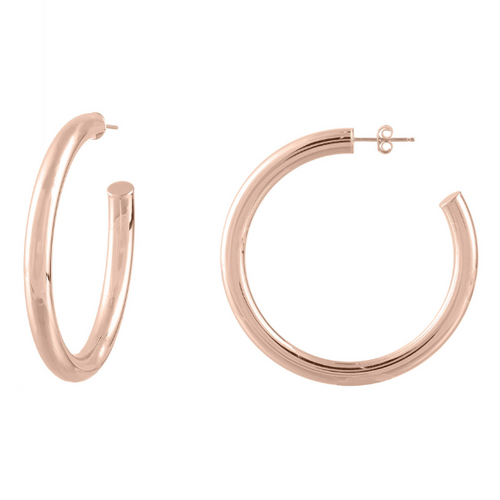50mm Tube Hoop Earrings