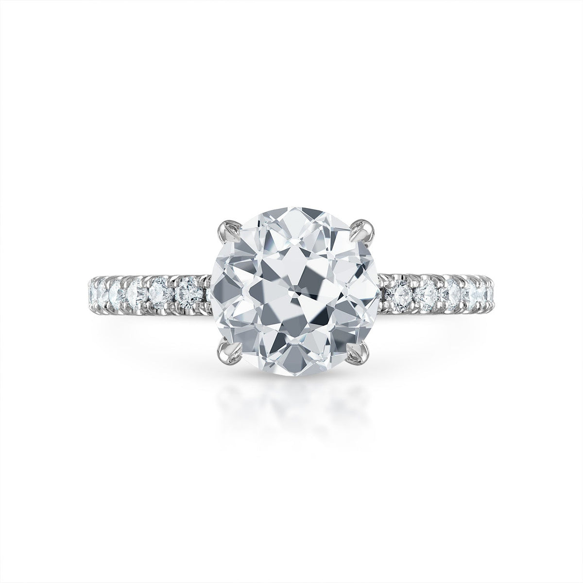 Pave Engagement Ring