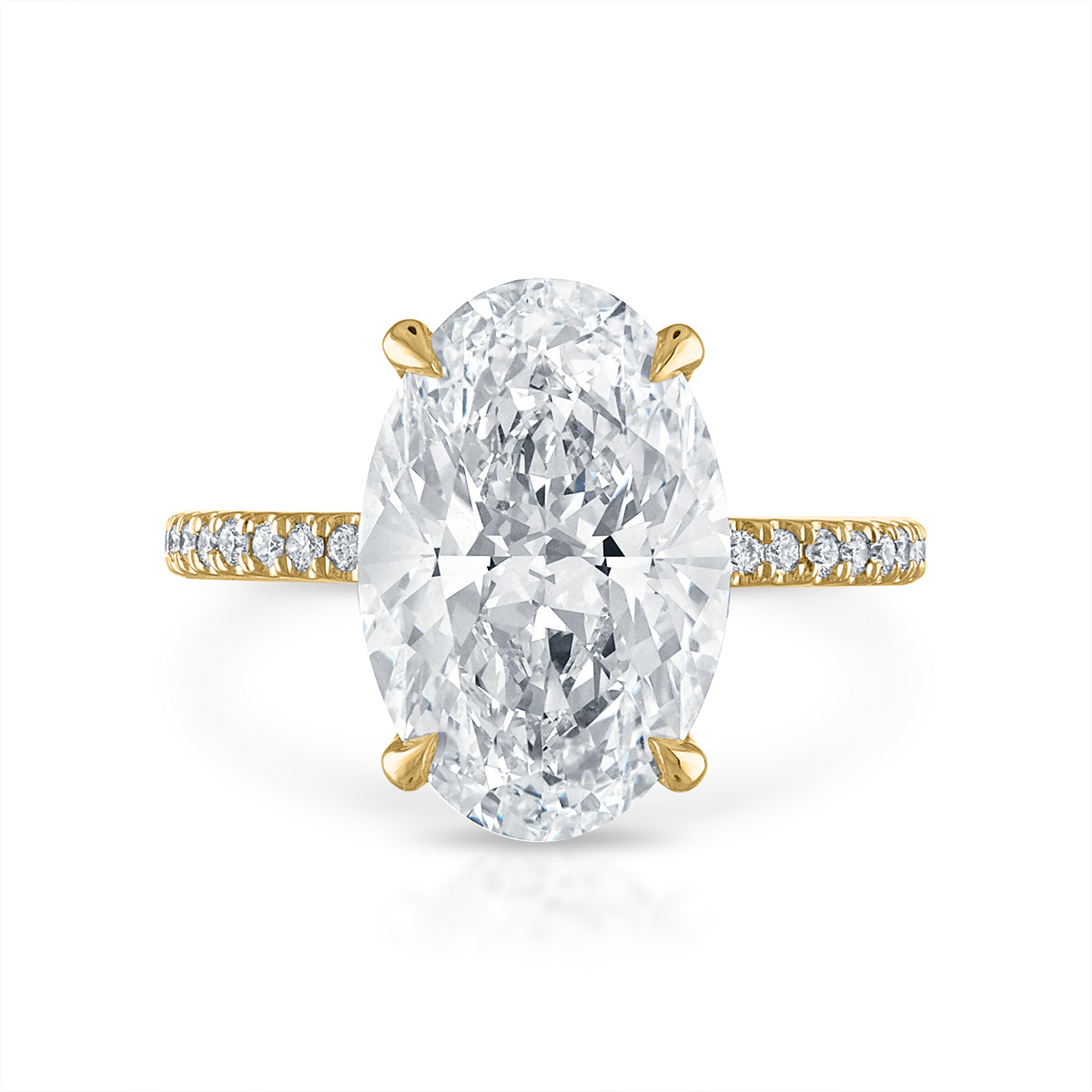 Pave Engagement Ring