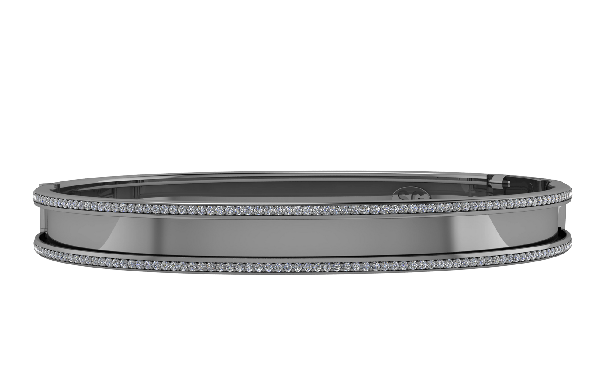 Personalized Pave Slider Bangle™